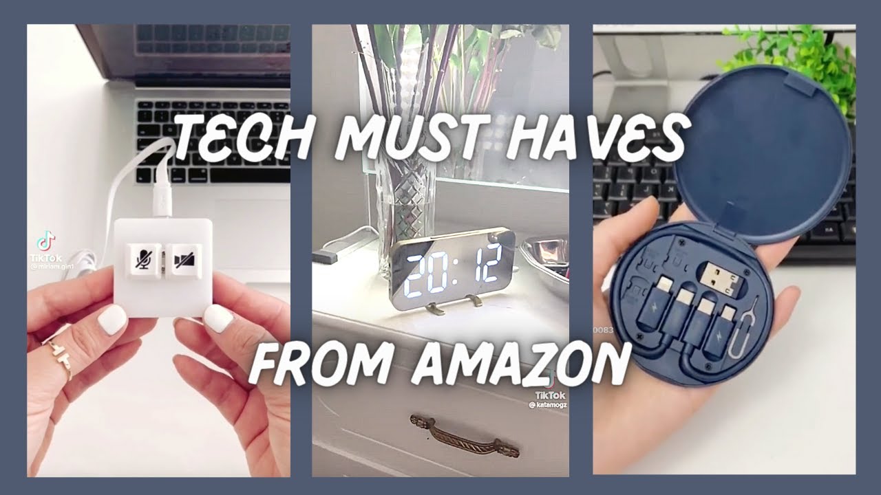 Tech finds from Amazon - Tik Tok compilation (with links) - YouTube