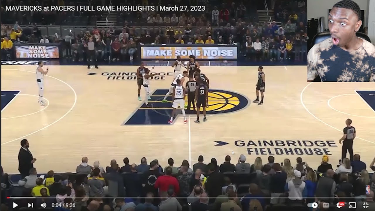 Mavs Fan Reacts To Indiana Pacers vs Dallas Mavericks!!! - YouTube