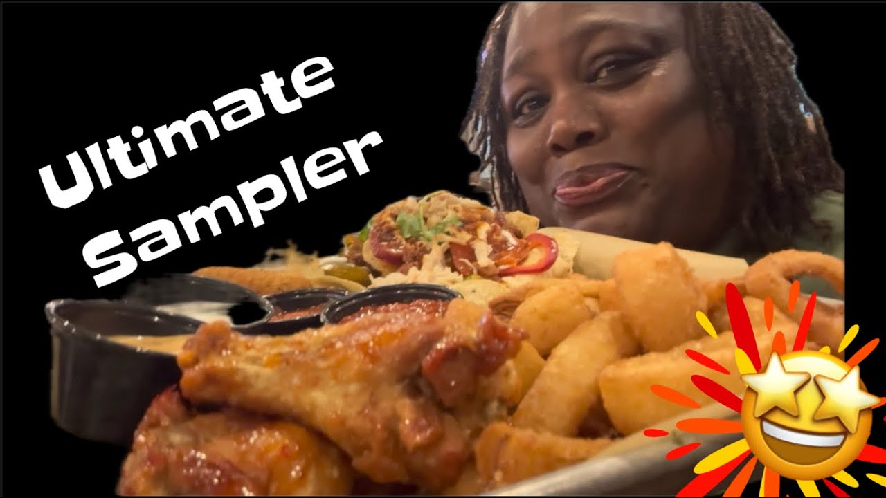 Ultimate Sampler AT BUFFALO WILD WINGS - YouTube