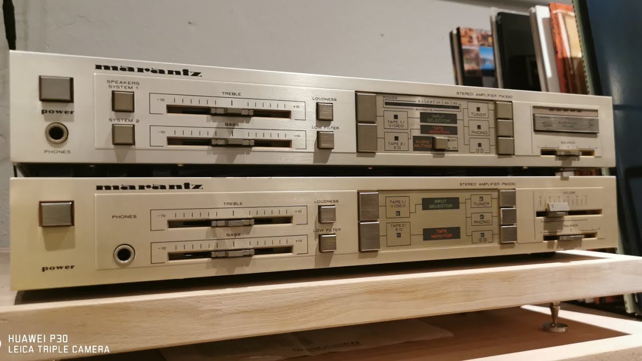 Marantz PM230 und PM330 - Vorstellung und Vergleich. - YouTube