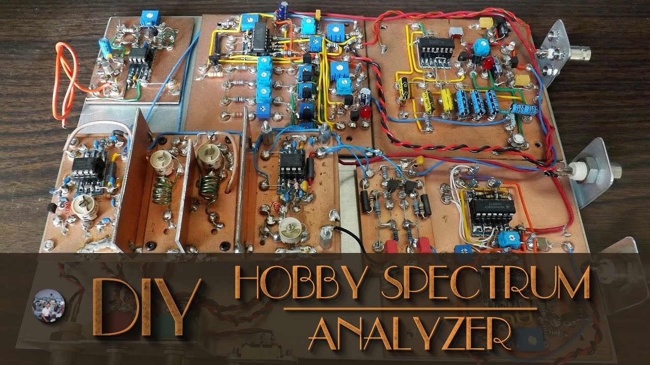 Homebrew Hobby Spectrum Analyzer - YouTube