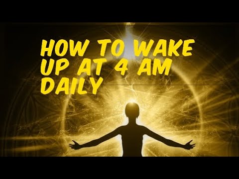 How to wake at 4 am daily | Doctor explained| #viralvideo #trending ...