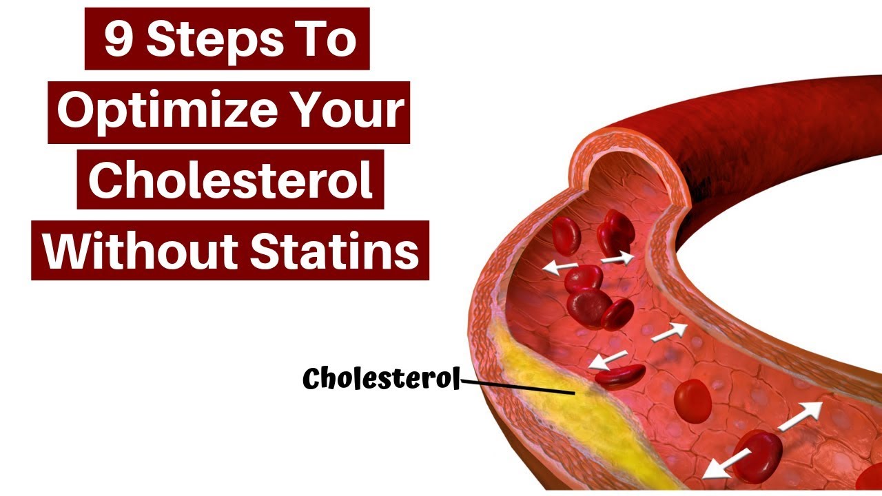 9 Steps To Optimize Your Cholesterol Without Statins Youtube