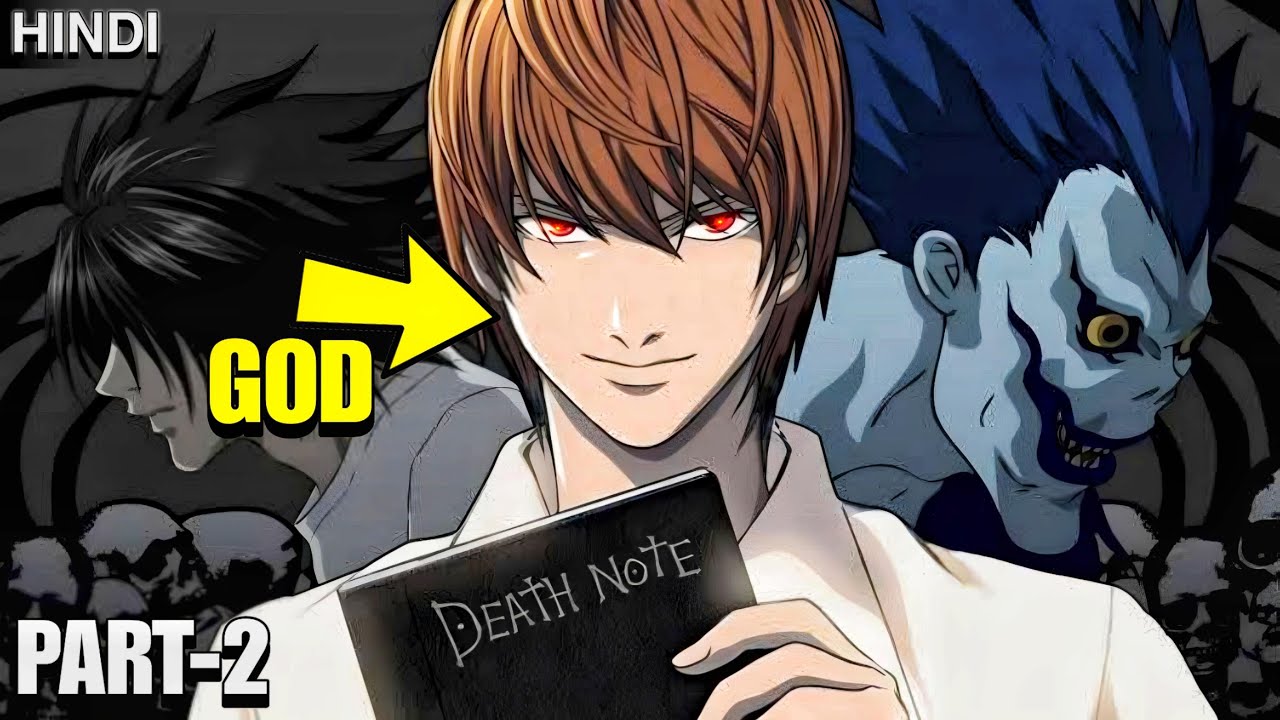 Genius Student Becomes GOD OF DEATH After Taking Eyes And Death Note Of ...
