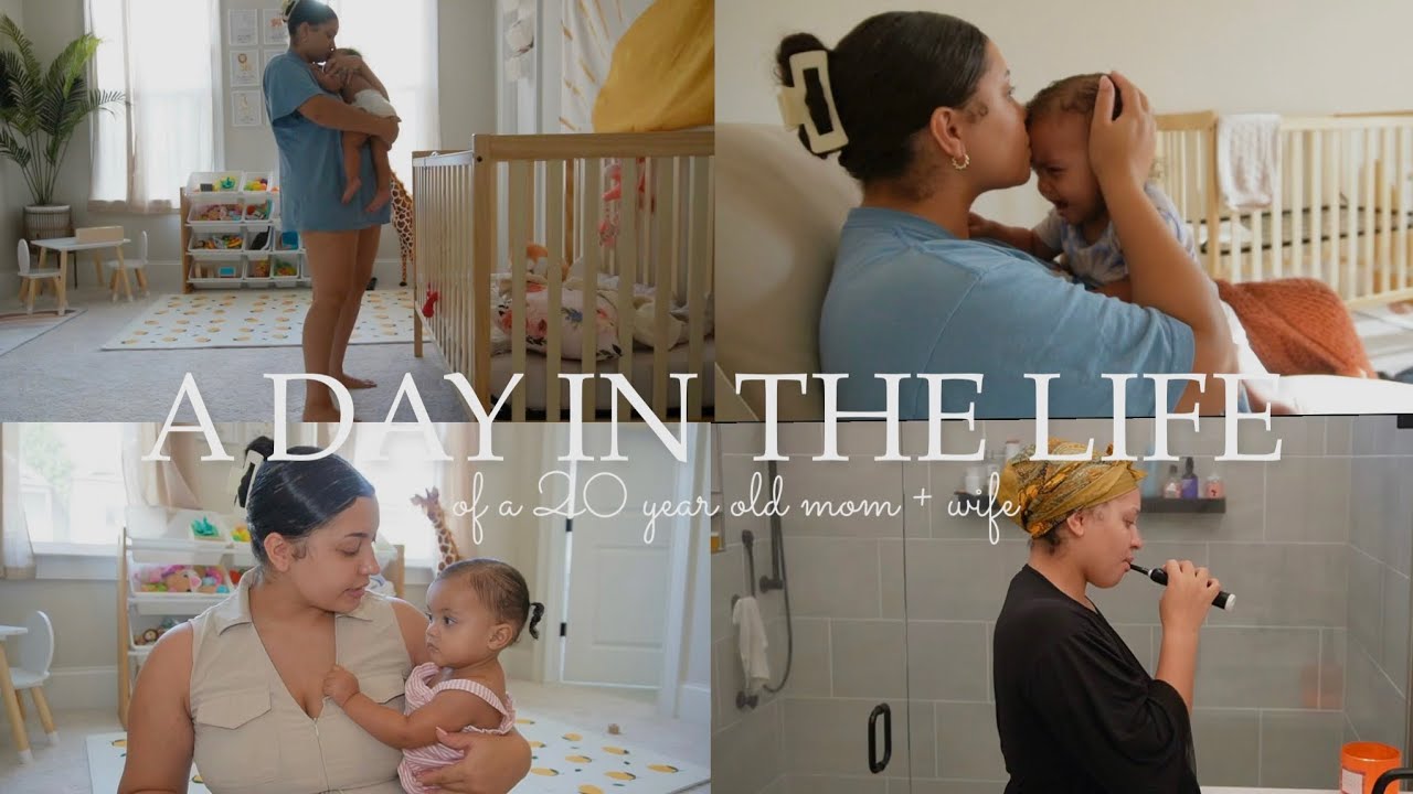 A REALISTIC DAY IN THE LIFE OF A 20 YEAR OLD MOM + WIFE. | raw & real ...