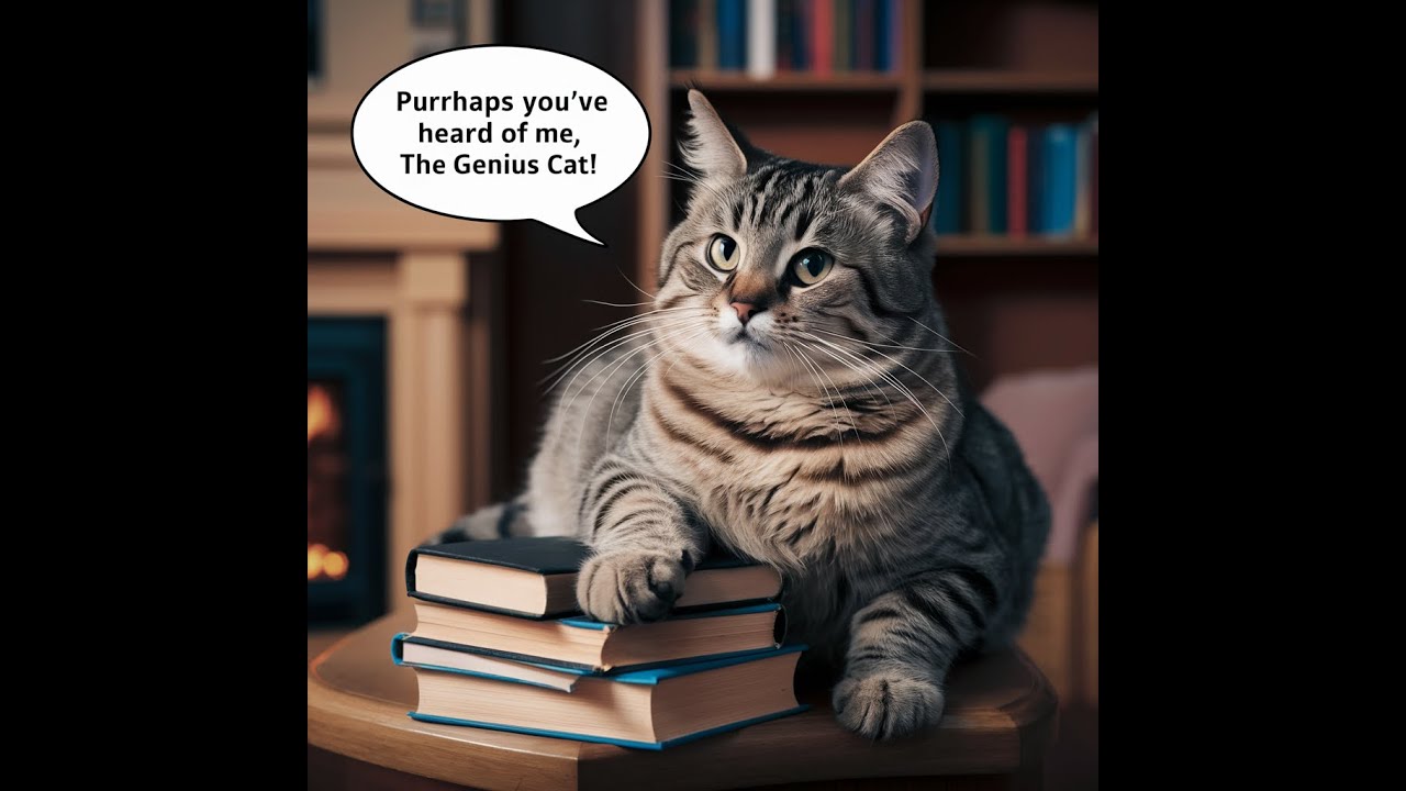 Whiskers of Wisdom - The Genius Cats! - YouTube