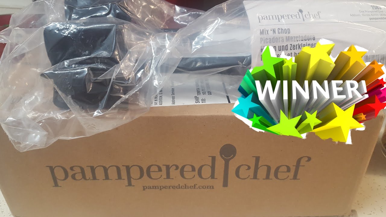 Pampered Chef(Mix & Chop) Winners Announced! - YouTube
