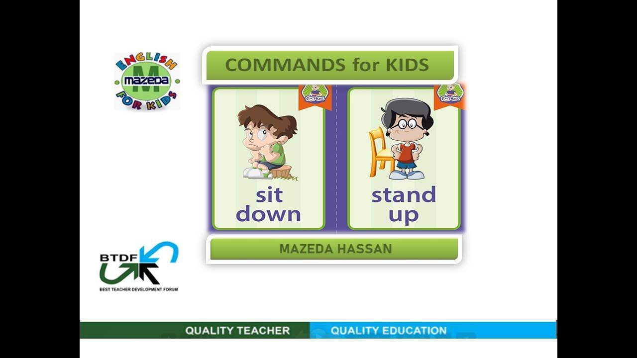 Command for KIDS - YouTube