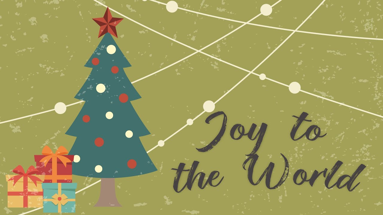 Joy to the World Sing-Along with Lyrics Christmas Carol Song Beautiful ...