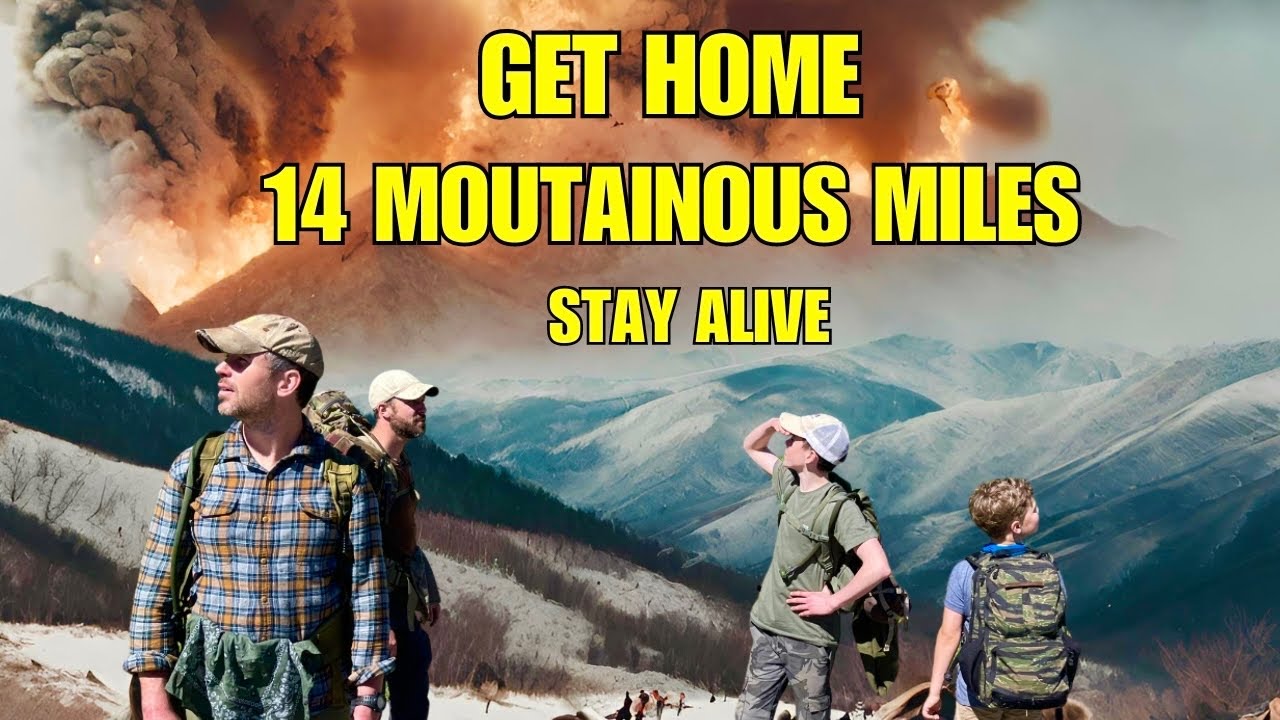 SHTF Get Home Challenge: Can A Family Make It Home After Things Go Down ...