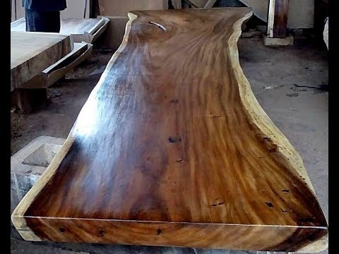 Parota Wood Table - YouTube