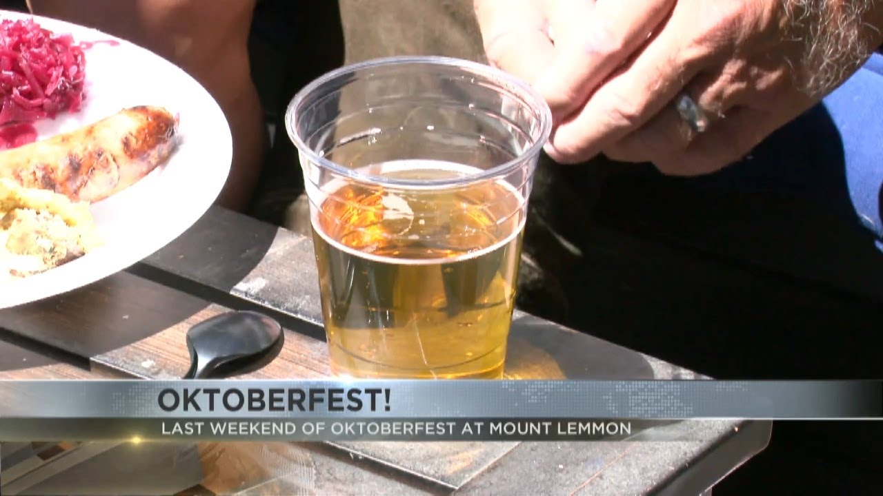 Mount Lemmon hosting their annual Oktoberfest event! - YouTube