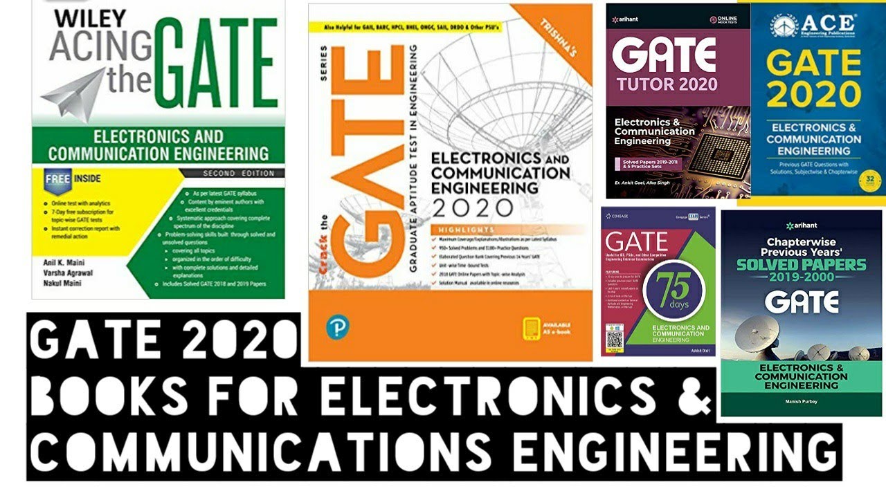 GATE 2020 books for Electronics & Communications Engineering | #GATE # ...