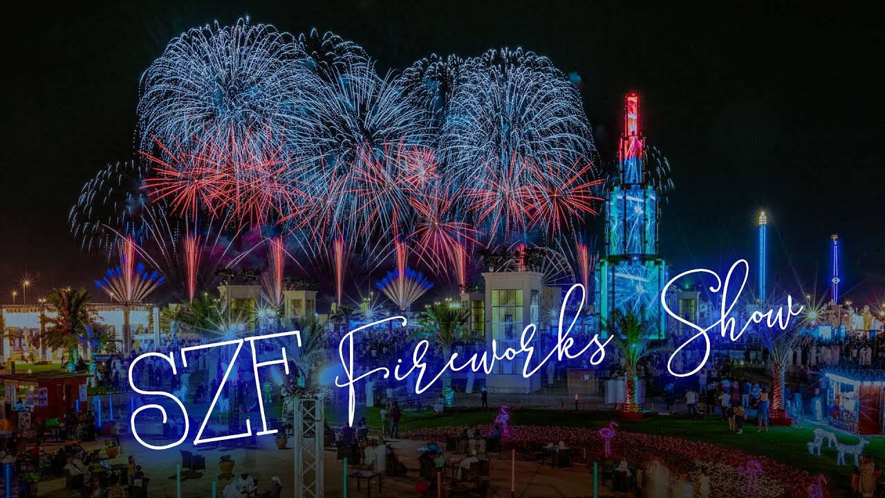 UAE National Day 2020 | Fireworks SHow @ Sheik Zayed Festival - YouTube