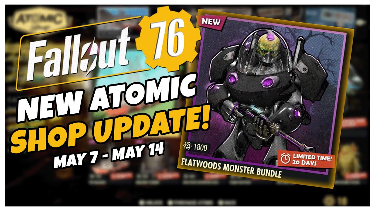 Atomic Shop Update May 7 - May 14 | Fallout 76 - YouTube