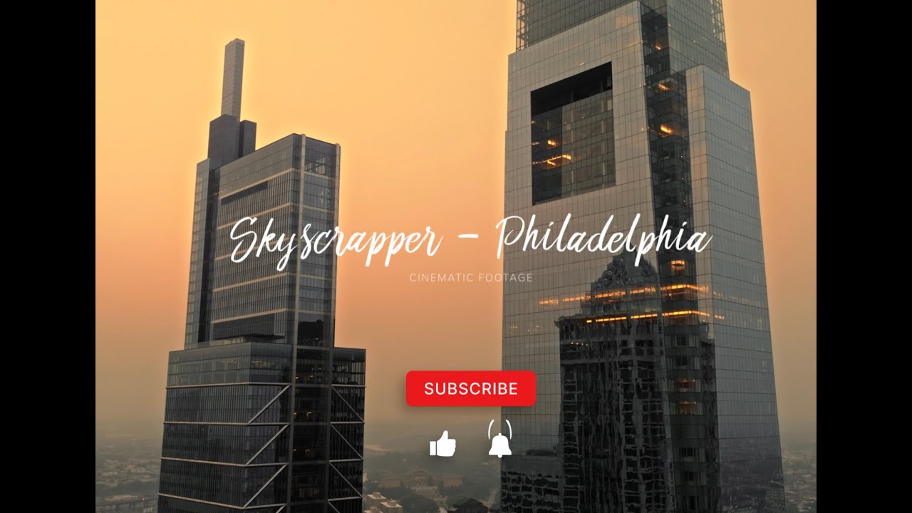 Wildfire Smoke Return to Philadelphia - Cinematic Footage - YouTube