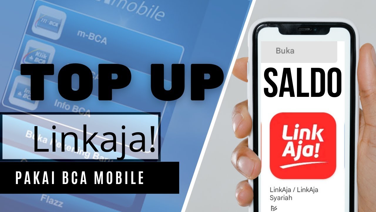 Cara Isi Saldo Link-Aja lewat BCA Mobile - YouTube