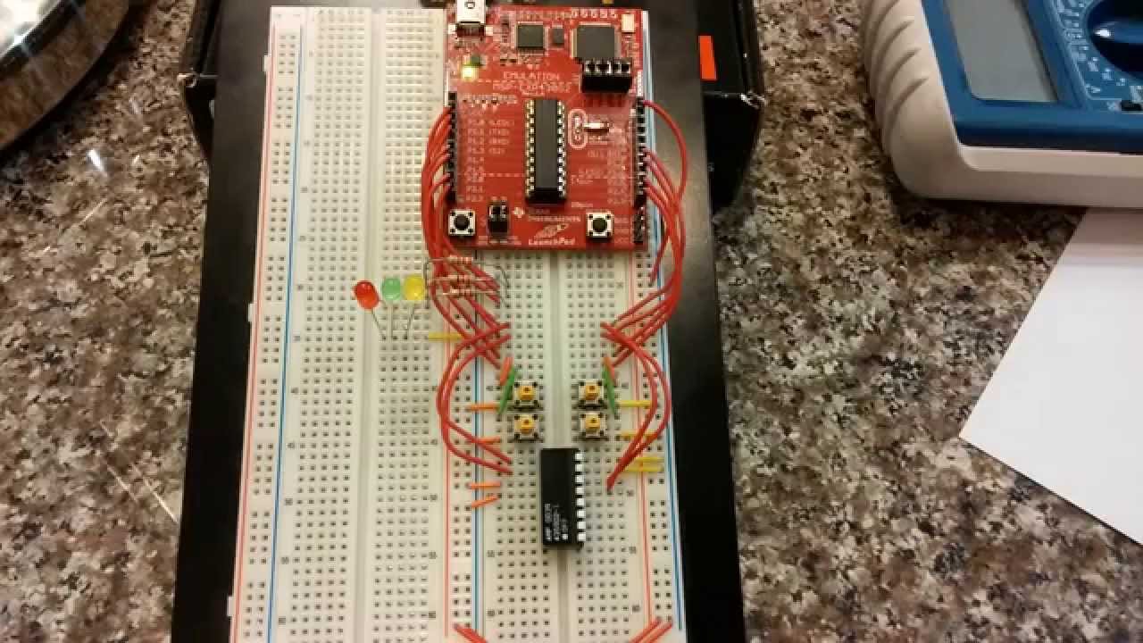 MSP430 Launchpad Project: Digital Safe - YouTube