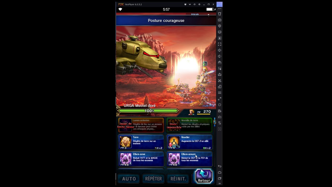 OTK Boss Golden URGA Mstitel FFBE - YouTube