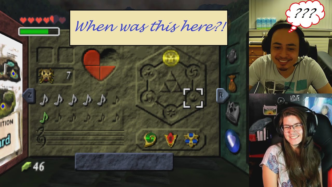 Uncovering the secret of the inventory - Ocarina of Time with Flora ...