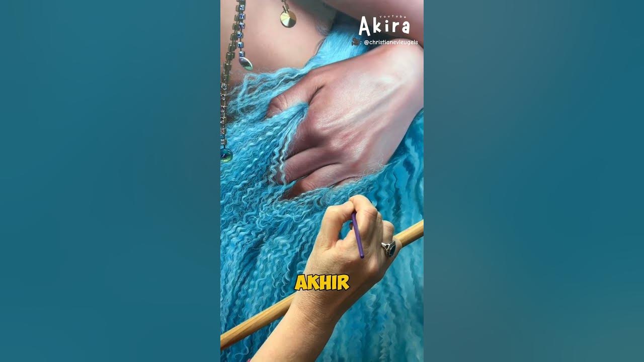Karya Seni Lukis Mirip Foto Hasil Kamera 🤩 Youtube