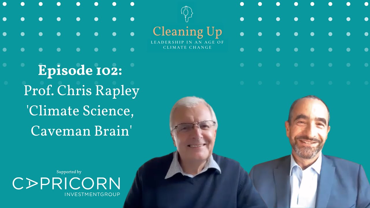 Climate Science, Caveman Brain - Ep102: Prof. Chris Rapley - YouTube