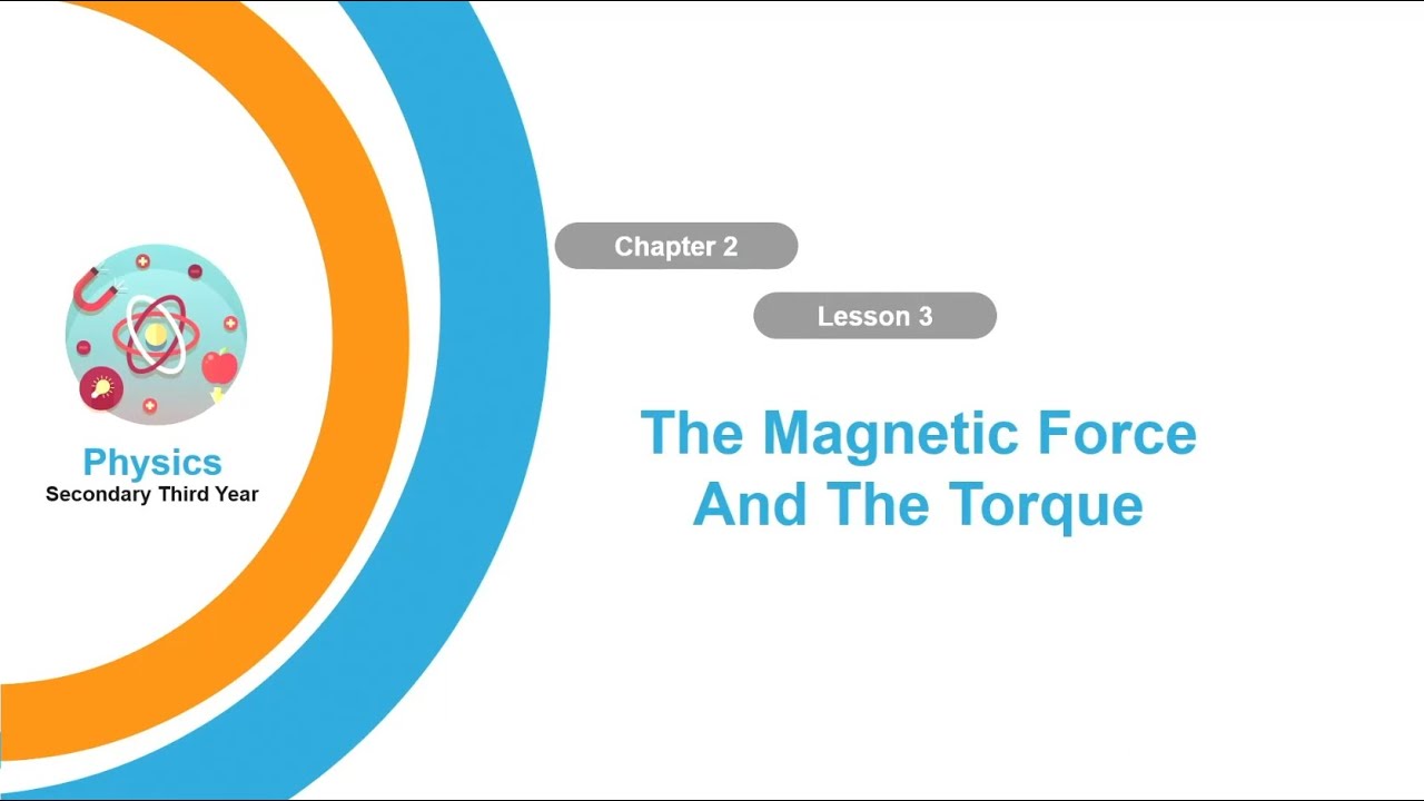 Unit 1 - Chapter 2 - Lesson 3 - The Magnetic Force and the Torque - YouTube