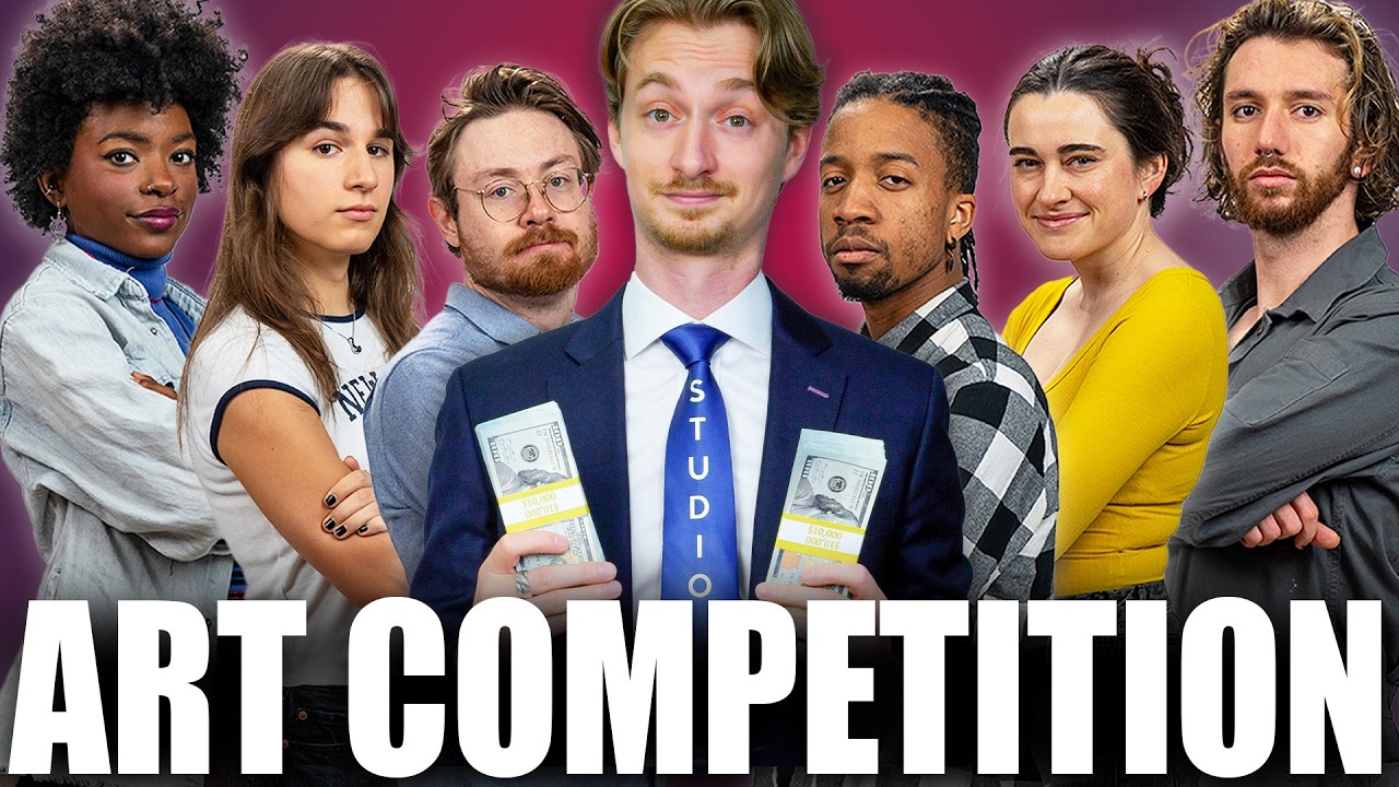 Six Artists Battle for CASH in 3 IMPOSSIBLE Drawing Challenges - YouTube