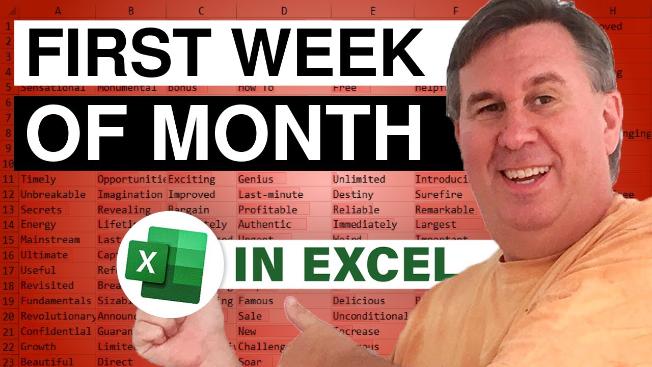 Excel Dueling Excel Backdating Dates To First Week Of The Month excel-dueling-excel-backdating-dates-to-first-week-of-the-month
