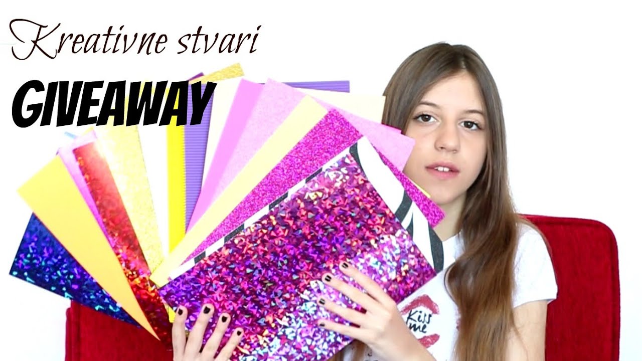 Junior kreativne stvari + GIVEAWAY - YouTube