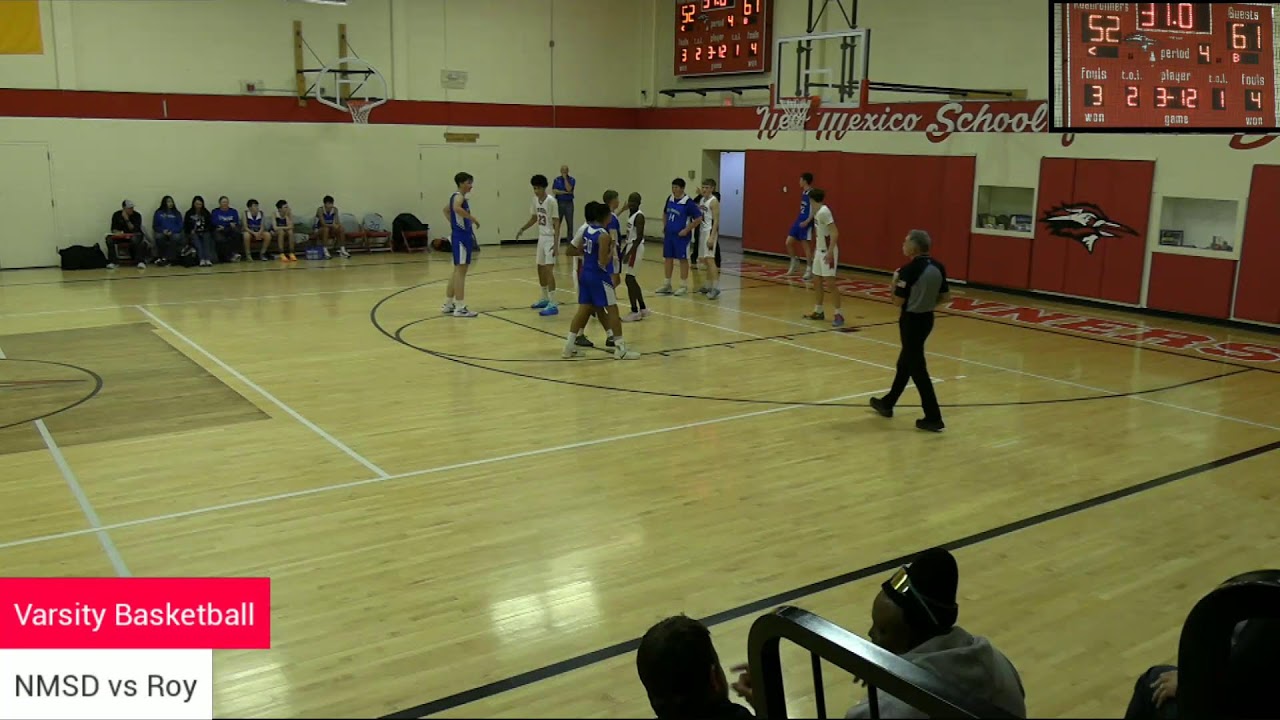 NMSD Varsity Girls Basketball Game v Roy HS - YouTube