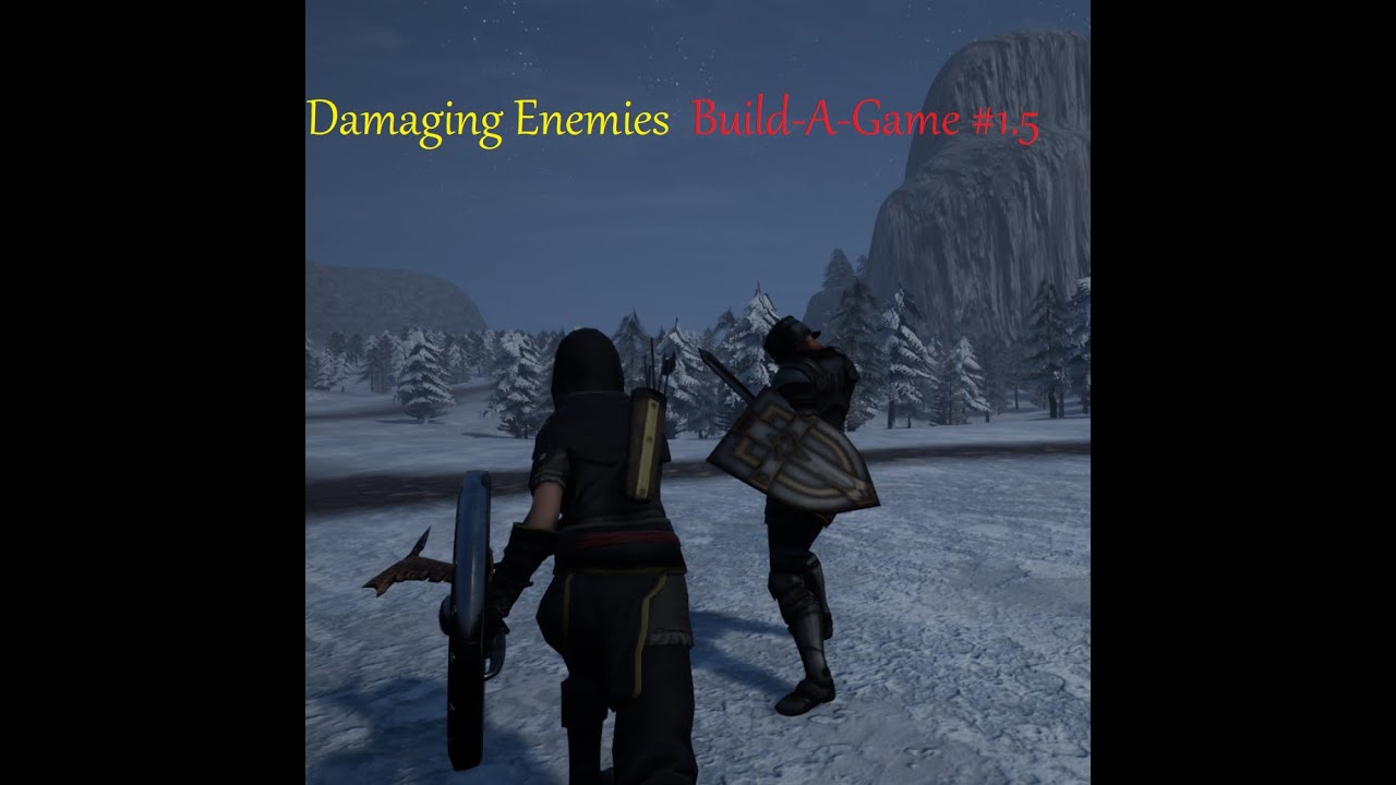 UE4 RPG Tutorial Series Part 5, Attacking and player variables Build-A ...