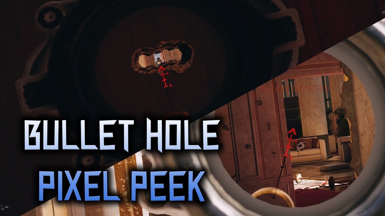 How to make Pixel Peeks Anywhere | Rainbow Six Siege - YouTube
