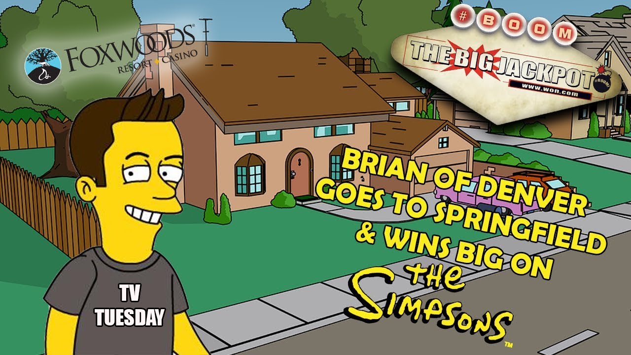 Brian of Springfield Wins on The Simpsons Slot Machine for TV Tuesday 📺 ...