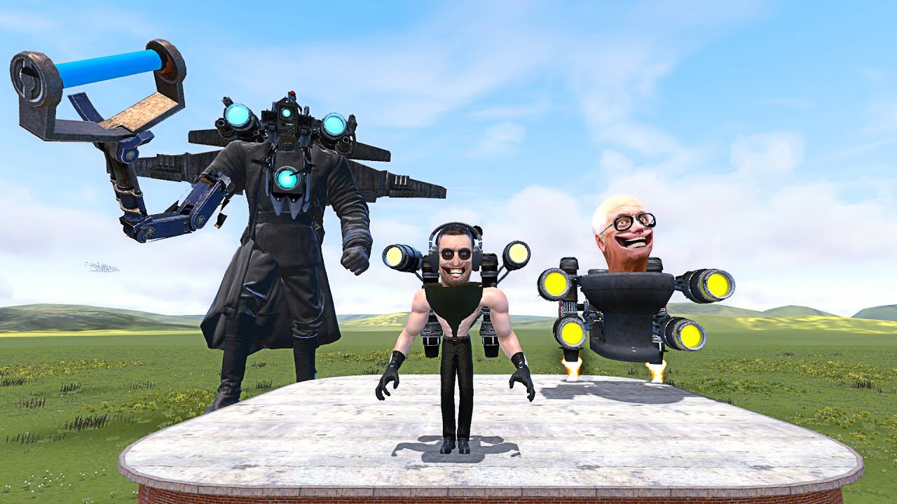 NEW ERECTUS MUTANT VS SCIENTIST TOILET AND NEW ASTRO DETAINER TITAN ...