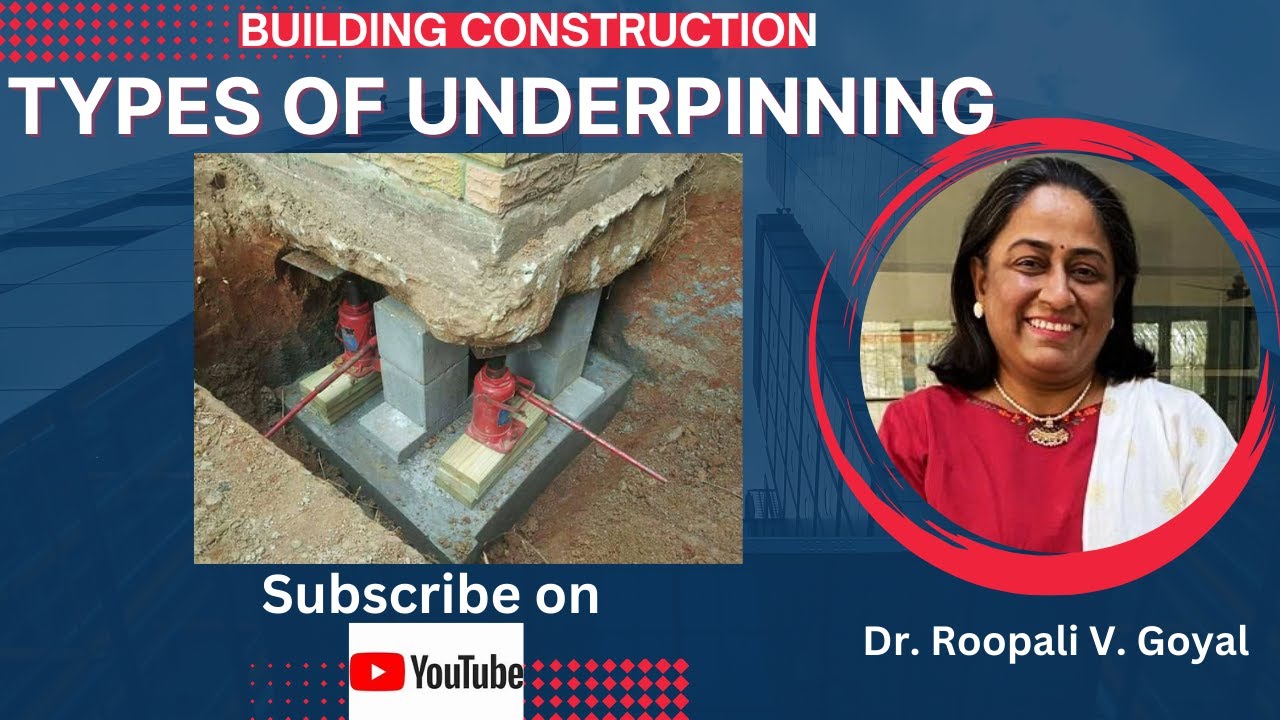 Types of Underpinning #underpinning #construction #civilengineering # ...