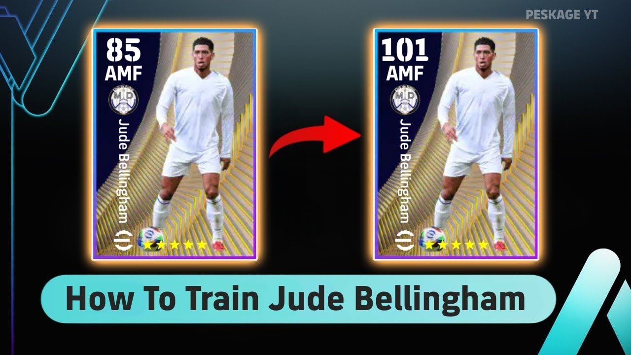 How To Train Jude Bellingham in eFootball 2025 Mobile - YouTube