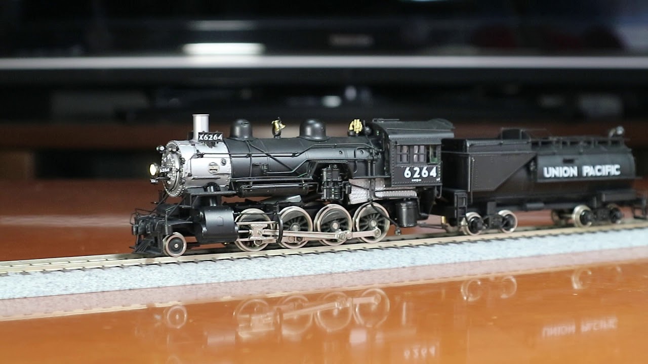 UNITED UP 2-8-0 #6264 WITH DCC QSI SOUND - YouTube