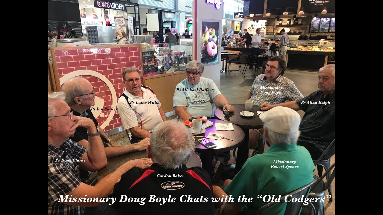 Doug Boyle chats with the “Old Codgers”. - YouTube