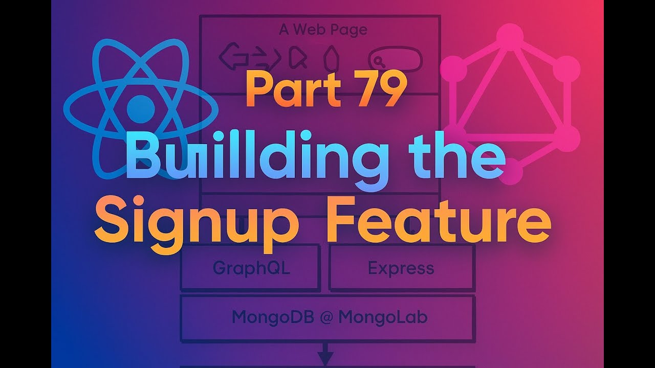 GraphQL with React in Malayalam - Part 79 - Building the Signup Feature - YouTube