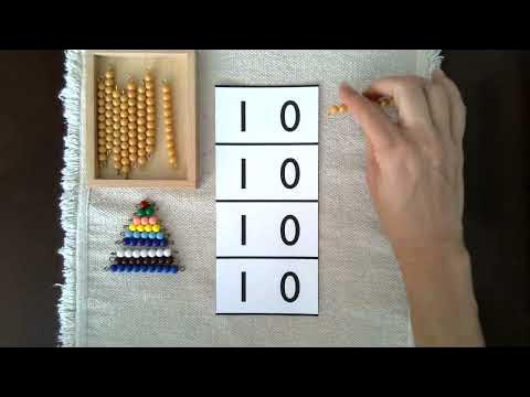 Montessori Teen Board & Beads | Montessori Seguin Board - YouTube