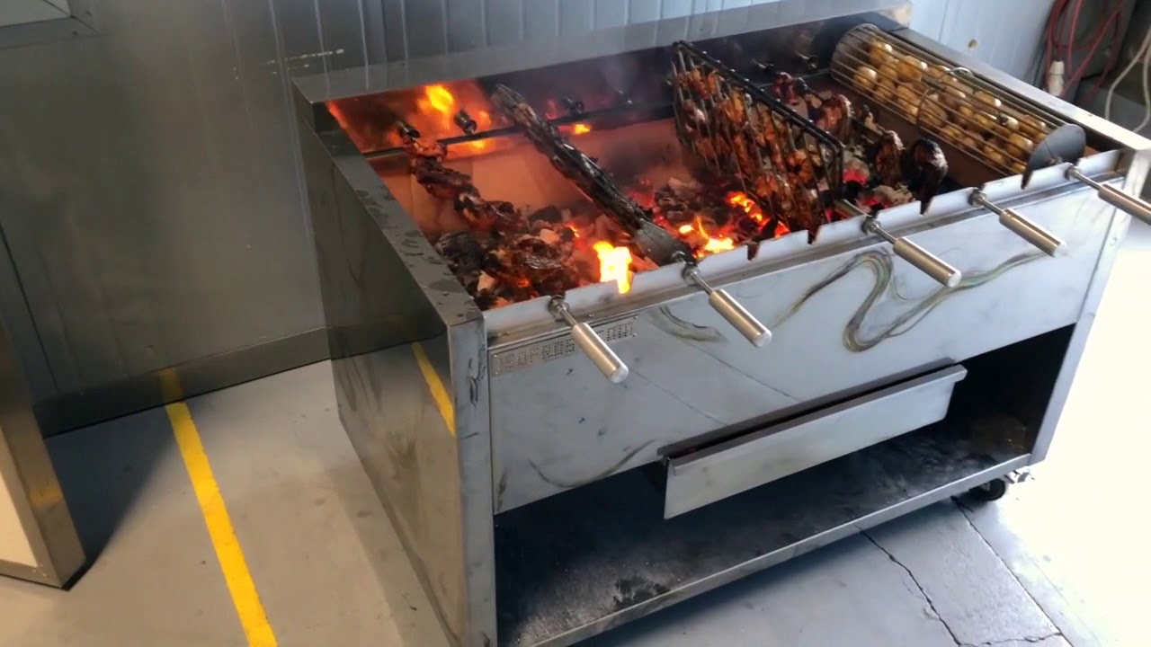 CHURRASCO RODIZIO GRILL HIGHEND ISOFROST MADE IN GERMANY - YouTube