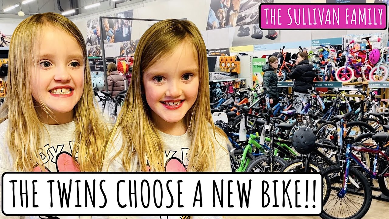 THE TWINS CHOOSE A NEW BIKE FROM HALFORDS!! | TWINS BIRTHDAY ...