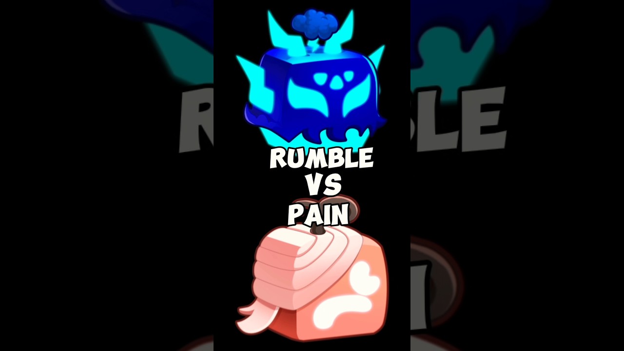 Rumble VS Pain #bloxfruits - YouTube