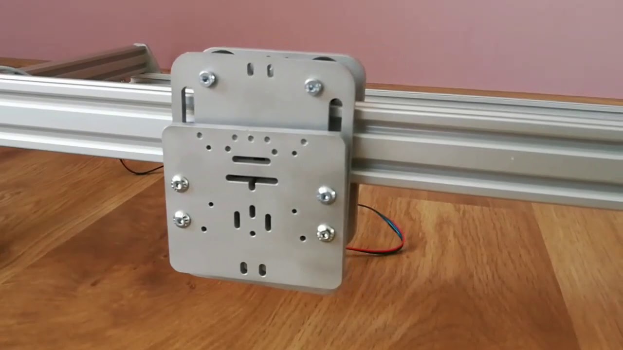 OPENBUILDS POLAND ACRO LASER aluminium plates - YouTube