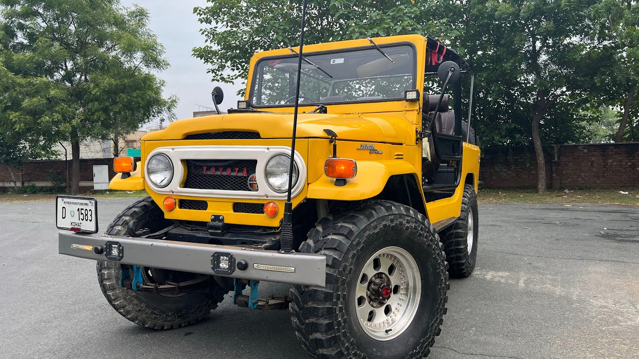 Admiral YELLO - TOYOTA LANDCRUISER FJ40 Project of CRUISER COMPANY ...