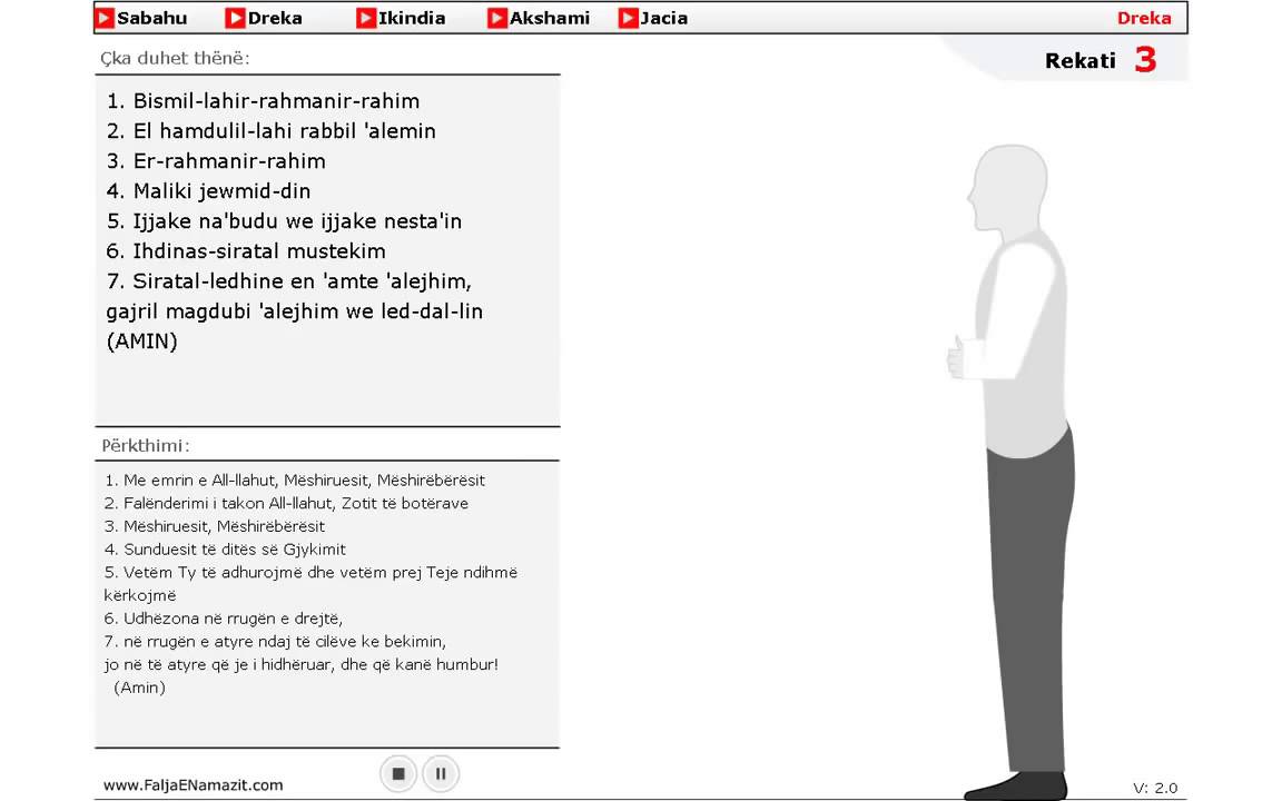 Falja e Namazit të Drekës - YouTube