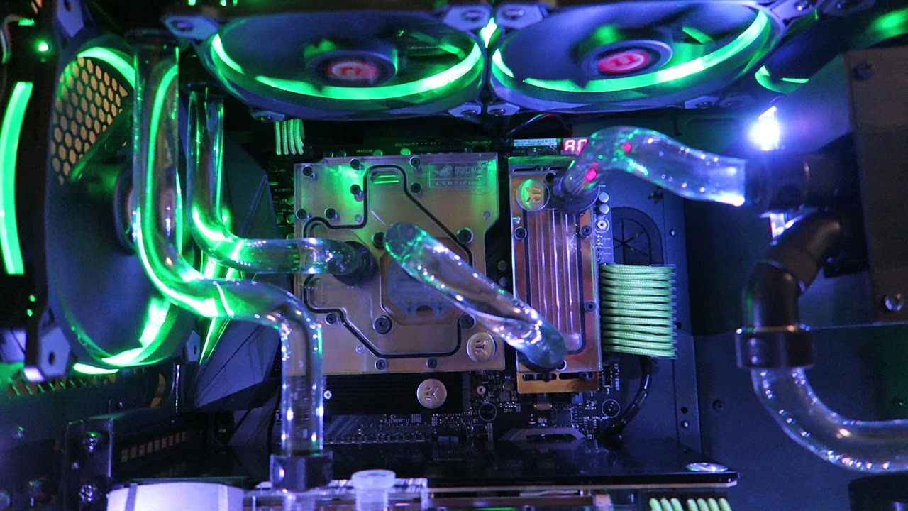 Custom Loop EKWB - YouTube