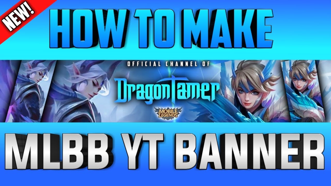HOW TO MAKE MLBB GAMING YOUTUBE BANNER ON ANDROID! USING - (PS TOUCH × ...