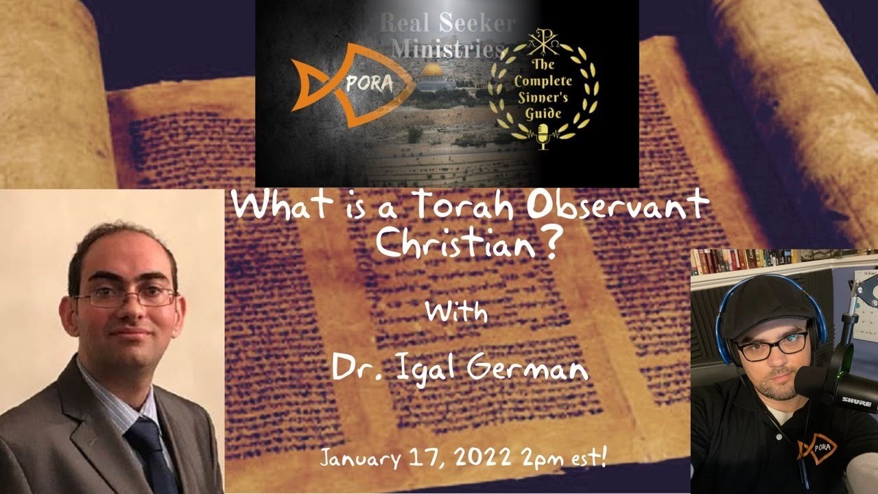 What is a Torah Observant Christian? With Dr. Igal German - YouTube